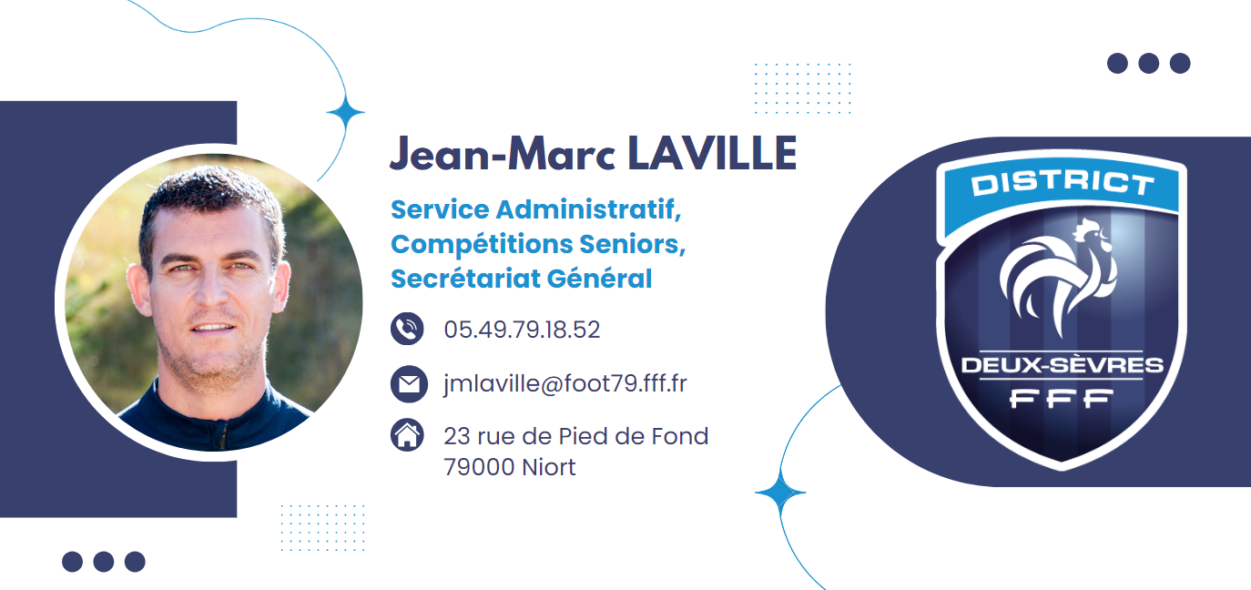 Nos Salarié(e)s – DISTRICT DE FOOTBALL DES DEUX-SEVRES